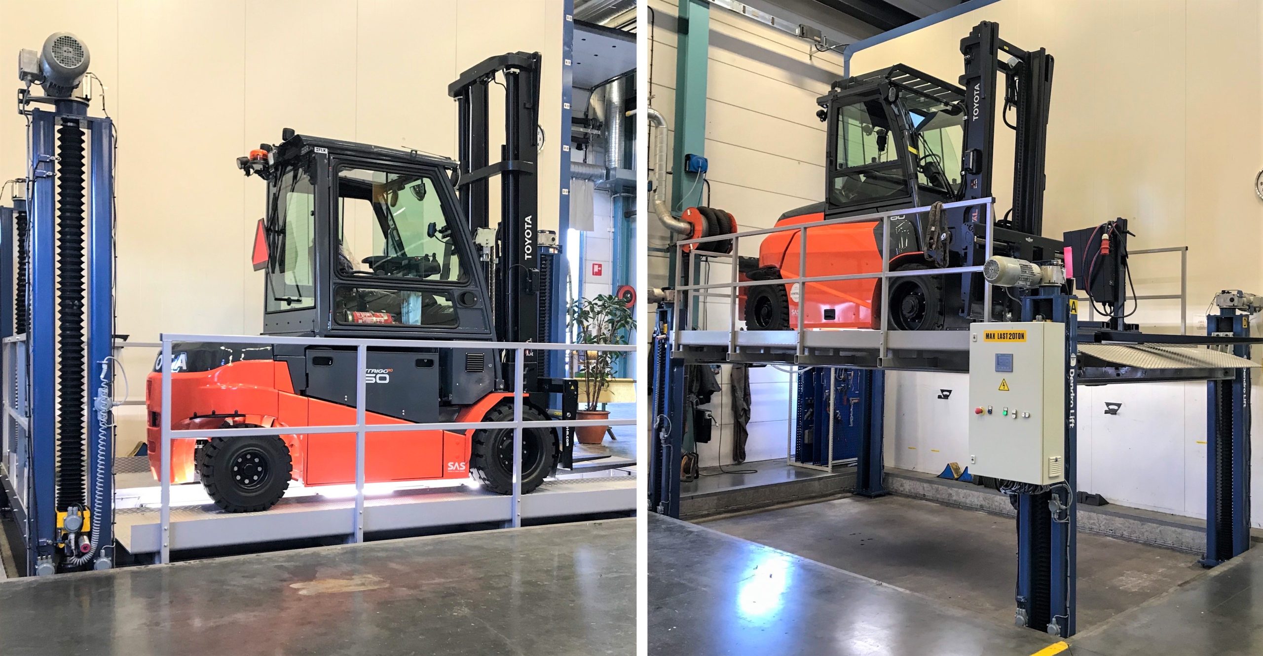 4-Post Lifts & Service Lifts - Dendro Lift