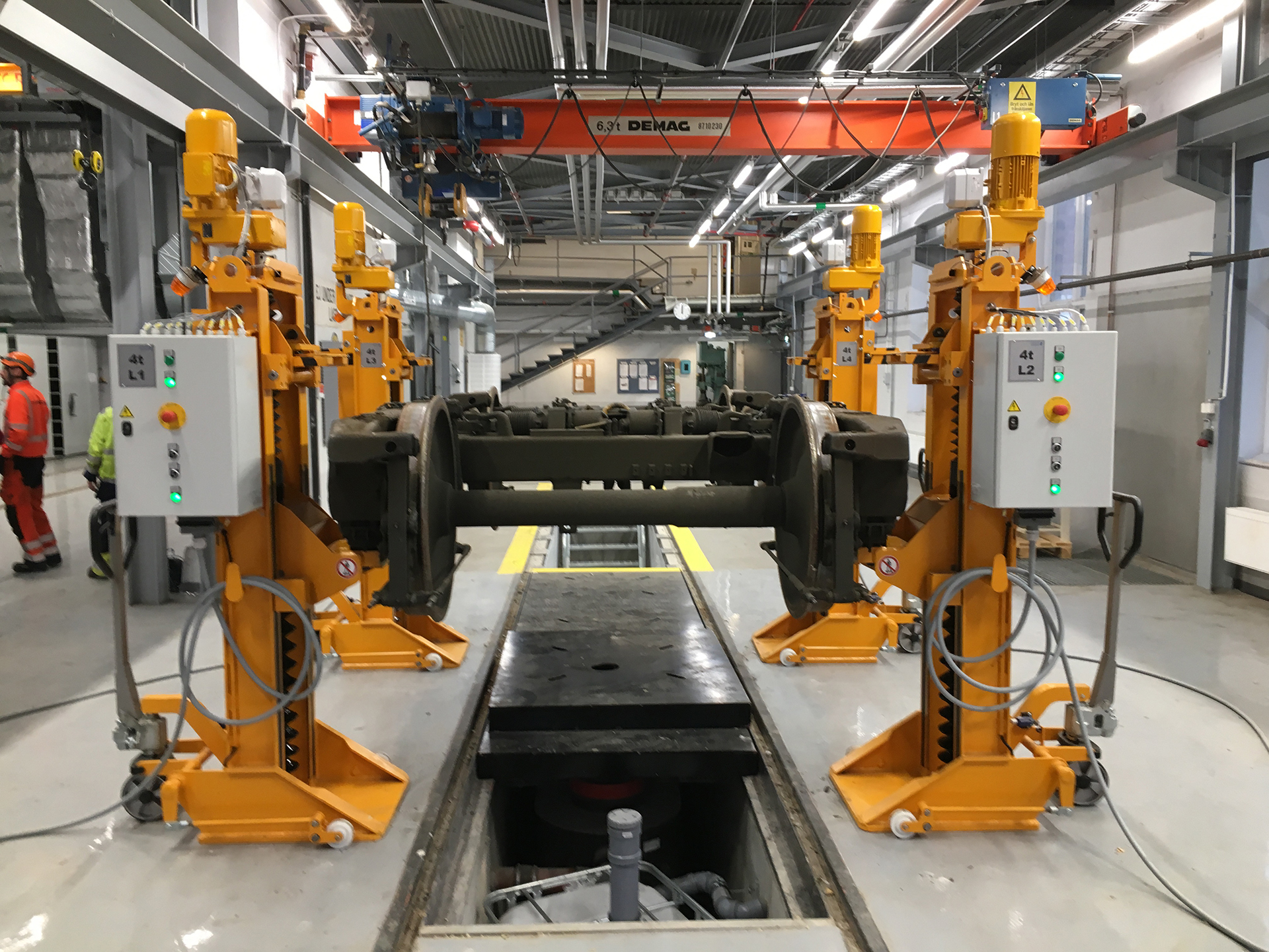 Equipment for bogie handling - Dendro Lift